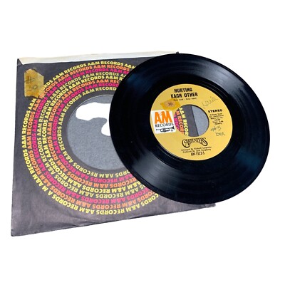 Carpenters Vinyl 45 RPM Single "Hurting Each Other" & "Maybe Its You" A ...