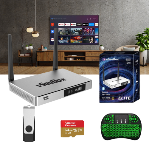 Newest vSeebox Elite TV Box Android 10 ,4GB 128 GB All Reasonable Offer ...