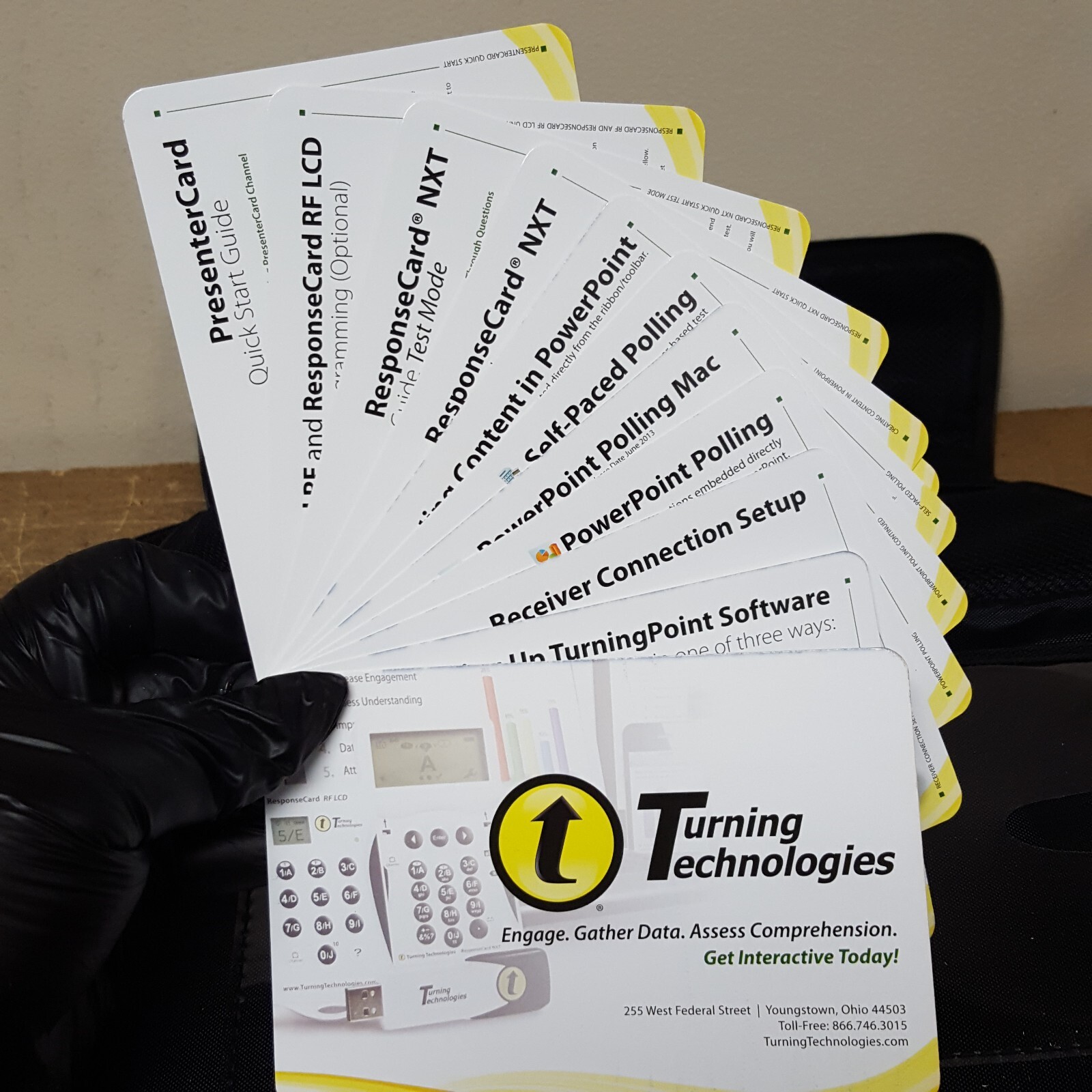 Set of 58 Turning Technologies Clickers NXT RCXR-02 & 1 Receiver RRRF ...