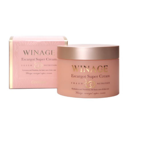 Coreana Winage Escargot Super Cream 100ml 3.38oz Caviar and Snail Mucin ...