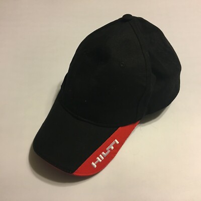 HILTI Mens Power Tools Construction Adjustable Strapback Hat Cap Red ...