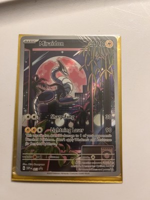 Pokémon TCG Scarlet & Violet Miraidon SVP 013 Black Star Promo Card ...