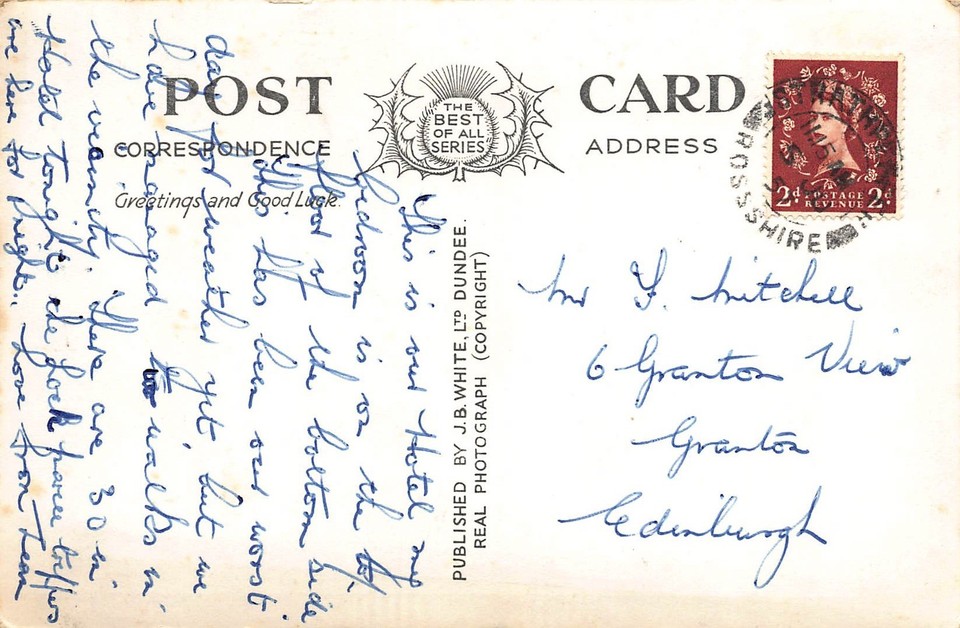 Strathpeffer Hotel Highlands Scotland Postcard | eBay UK