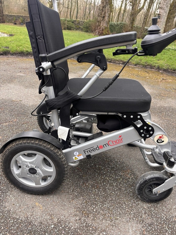 Freedom Chair Electric Wheelchair Compact Folding, Powerchair Mobility ...