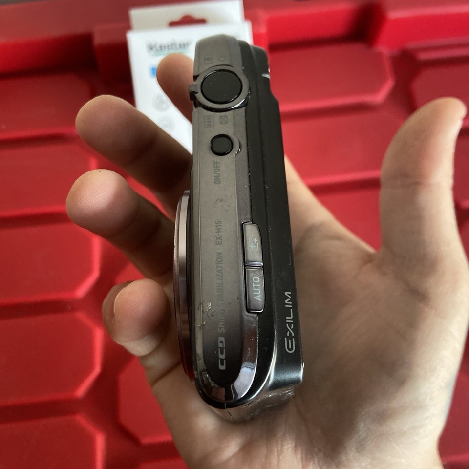 Vintage Casio Exilim Hi-Zoom EX-H15 Digi Camera 14.1mp 720p 10x Opt ...