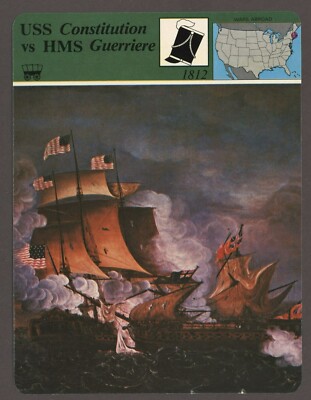 USS Constitution vs HMS Guerriere Story of America War of 1812 History ...
