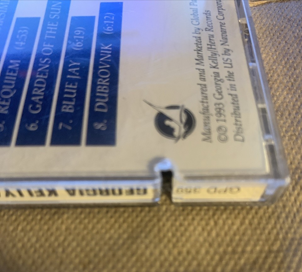 Georgia Kelly = Gardens Of The Sun CD - Super RARE Harp Music Used but ...