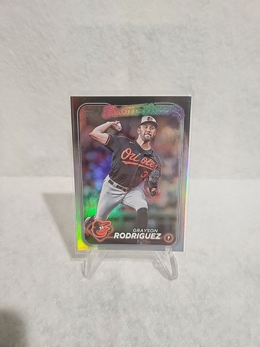 Grayson Rodriguez #111 - 2024 Topps Series 1 Rainbow Foil Parallel ...