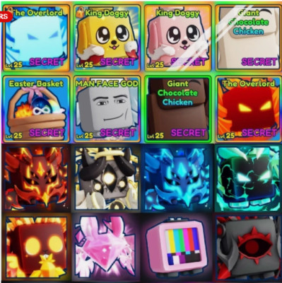 Bubble Gum Simulator Infinity | BGSI | SECRET Pets - CHEAPEST | eBay UK