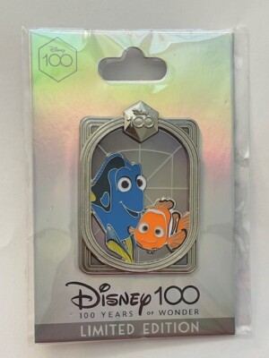 DEC Disney 100 Finding Nemo Dory Employee Center Disney Pin (B) | eBay