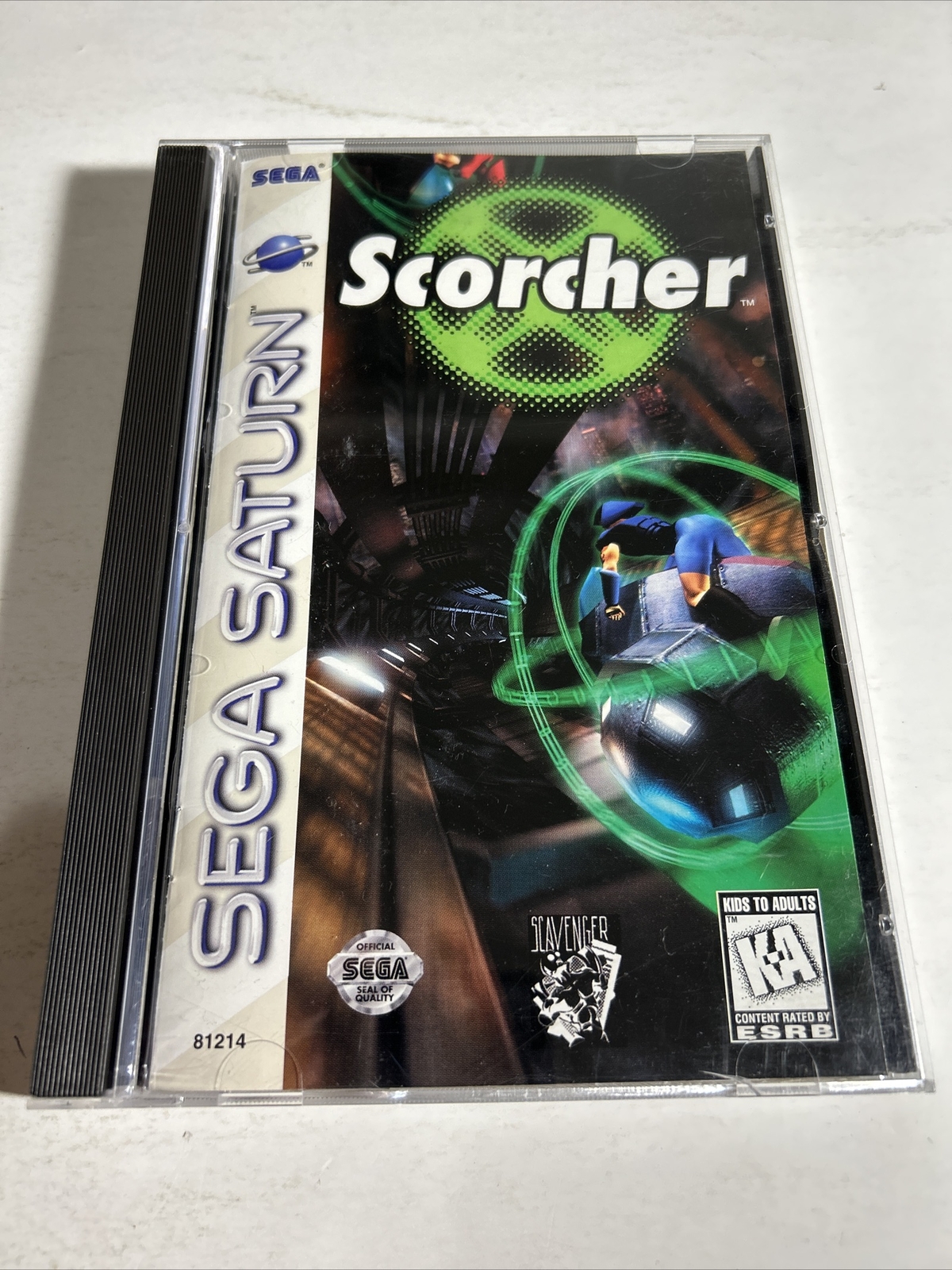 Scorcher (Sega Saturn, 1996) Complete CIB w/ Registration Card 10086812145 | eBay