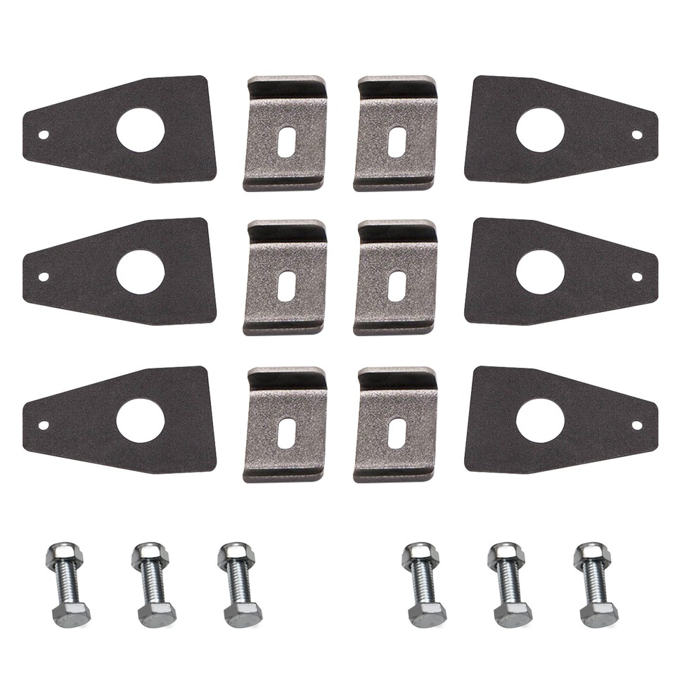 Adjustable Universal Roof Rack Brackets Gutter Mounts Kit, 1/8 inch ...