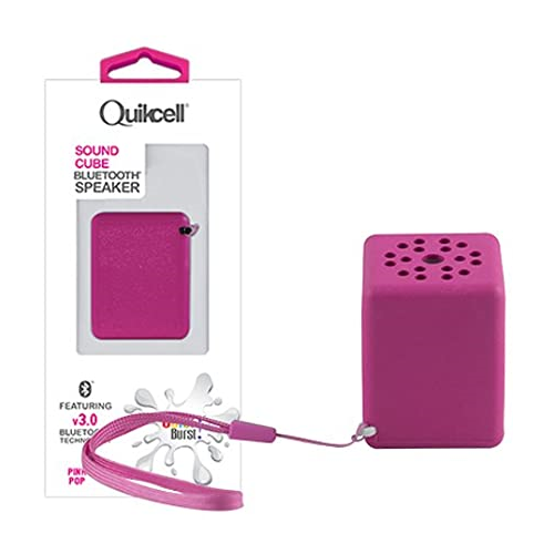 Quikcell Color Burst! Sound Cube v3.0 Bluetooth Speaker, Pink Pop | eBay