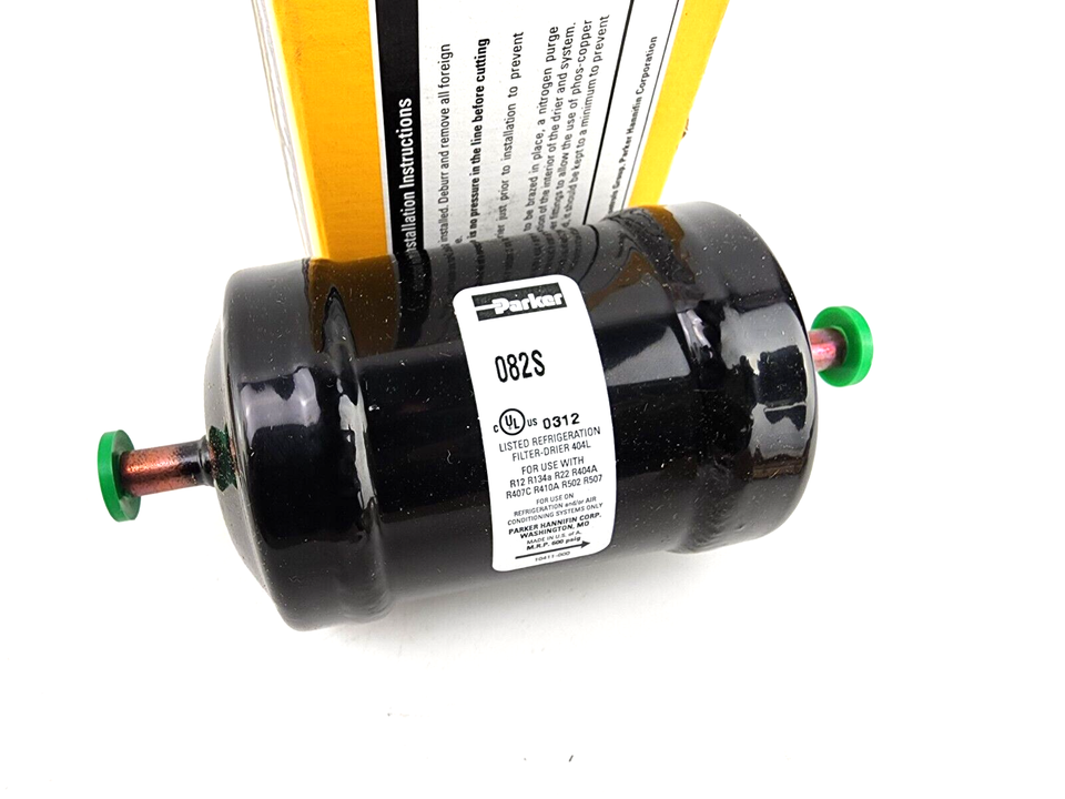 Parker Liquid Line Filter Drier 082S 1/4 ODF Solder | eBay