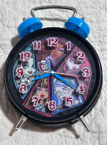 Monster High Voltage 2014 Mattel Oversized Twin Bell Alarm Clock | eBay