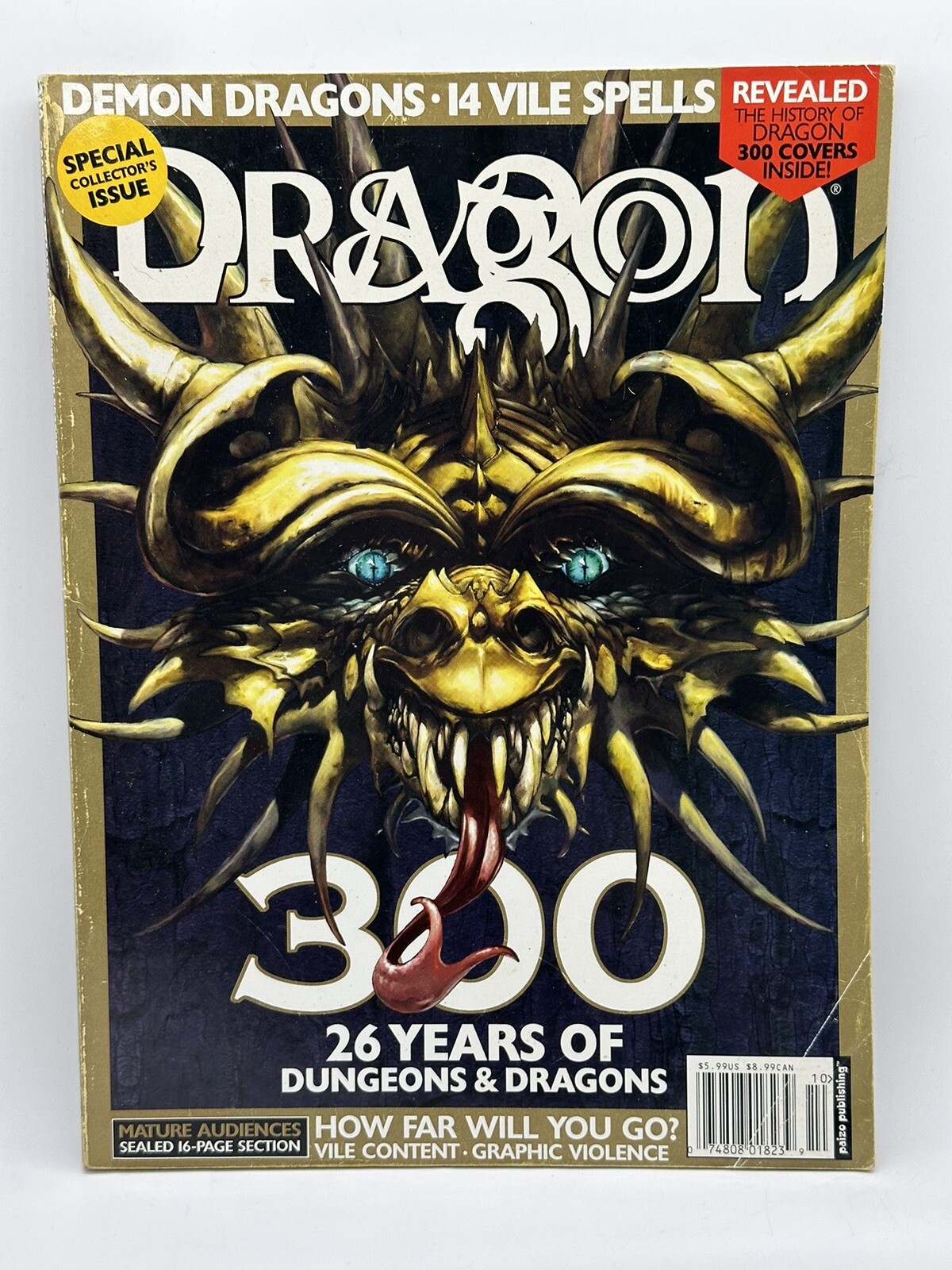 Dragon Magazine Issue 300 - 26 Years Of D&D - October 2002 | eBay