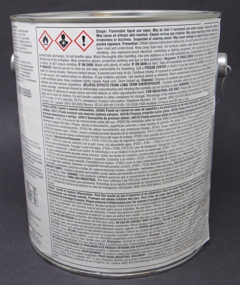 NEW Sherwin-Williams Zinc Clad III HS Epoxy Primer Coating PART A + B ...