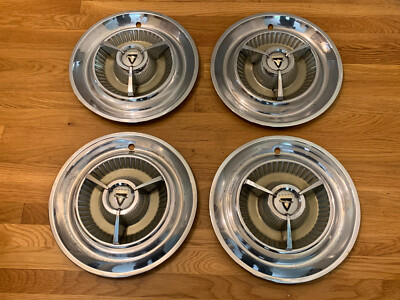 ULTRA RARE 1958 DESOTO ADVENTURER WHEEL COVERS 14 INCH HUBCAPS | eBay