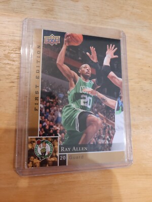 2009-10 Upper Deck First Edition Gold Ray Allen #8 * Boston Celtics ...