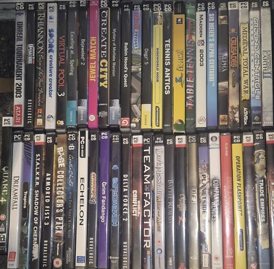 50 PC Games - Checked Disks | eBay UK