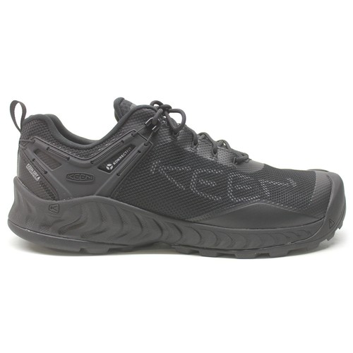 Keen Mens Shoes Nxis Evo WP Casual Lace-Up Low-Profile Textile ...
