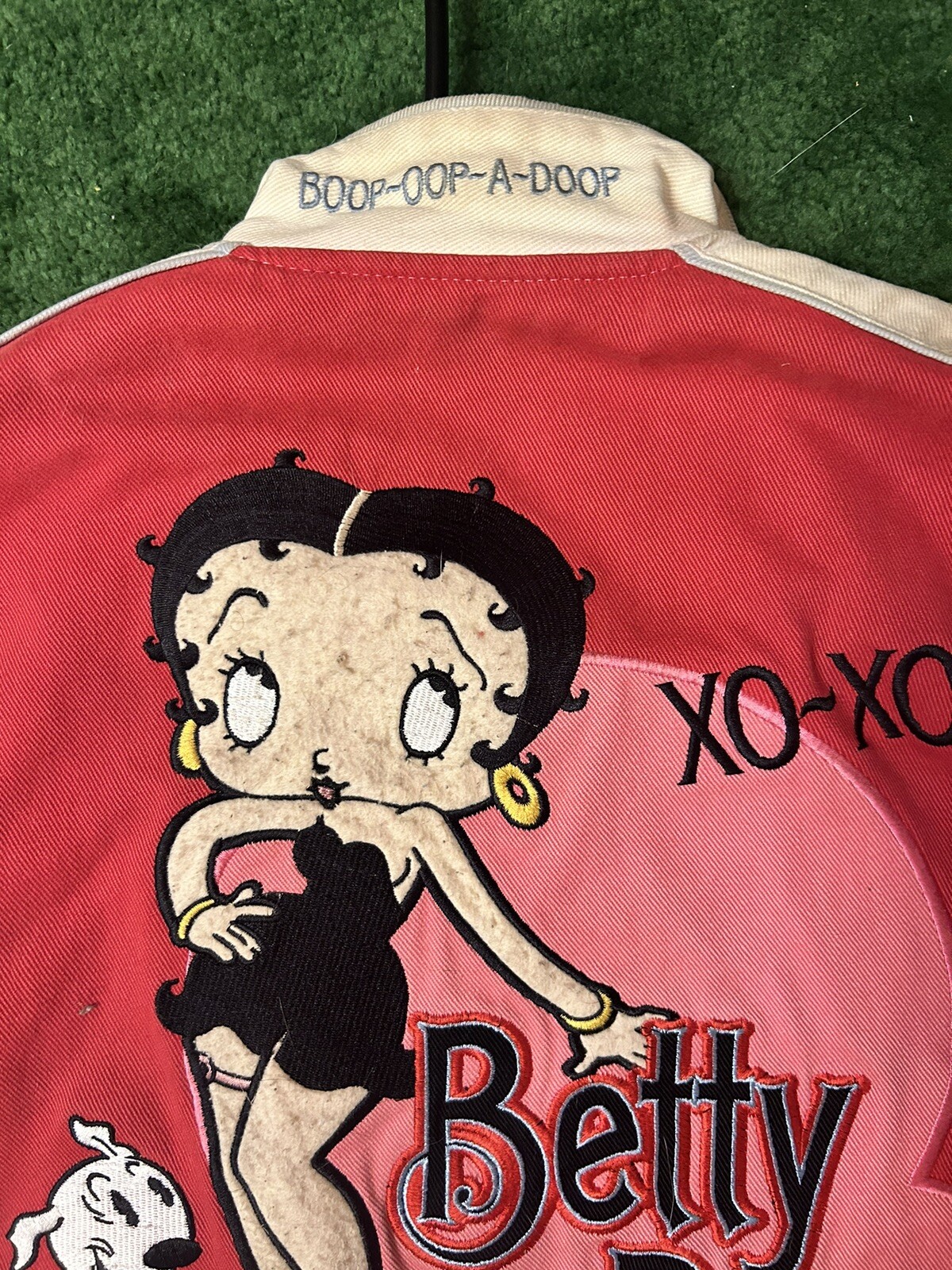 Vintage Betty Boop Authentic merchandise Jacket by JH Design Size Small ...