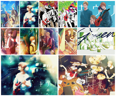 Given Poster Anime Manga Home Decor Wall Art Print A3 A4 5x7 Satin Matt ...