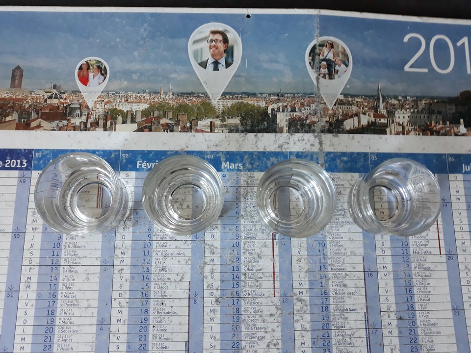 LOT DE 4 PETITS VERRES A DIGESTIF | eBay