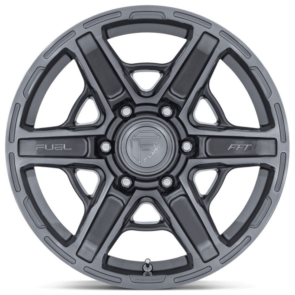 20x10" Fuel Wheels FC892 Gambit Platinum Off-Road Flow Formed Rims ...