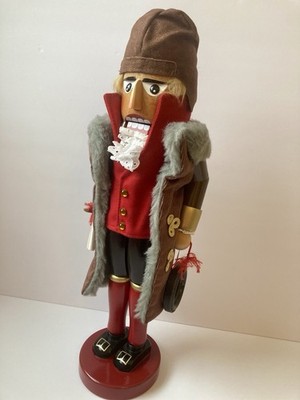 Steinbach Nutcracker Studebaker Race Car Driver 17" Vintage 1990s | eBay