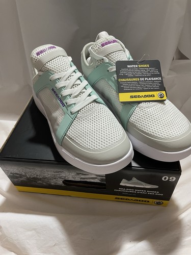 Sea Doo PWC Jet Ski Riding Water Shoes 9 Grey New O1 | eBay