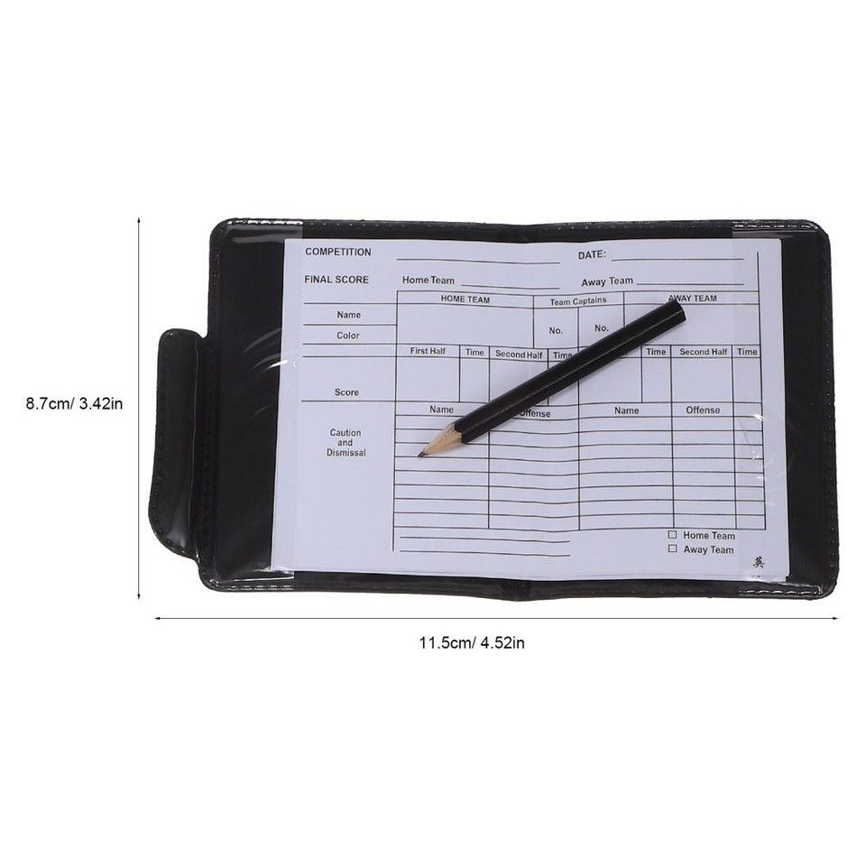 Referee Cards Whistles Score Sheet Complete Portable Referee Kit Tools ...