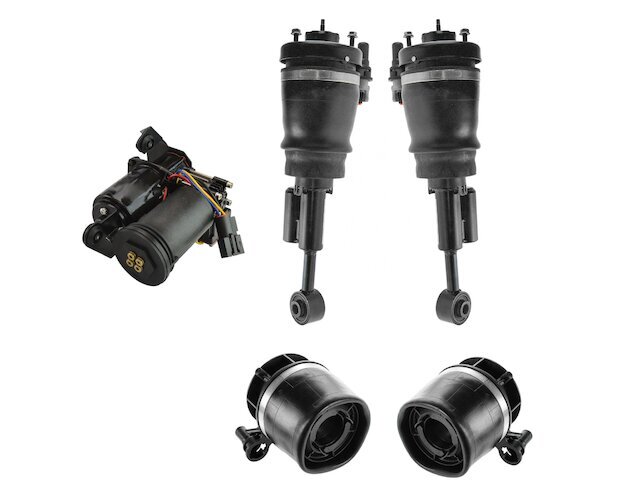 64MT49M Air Suspension Compressor Strut Spring Kit Fits Lincoln ...