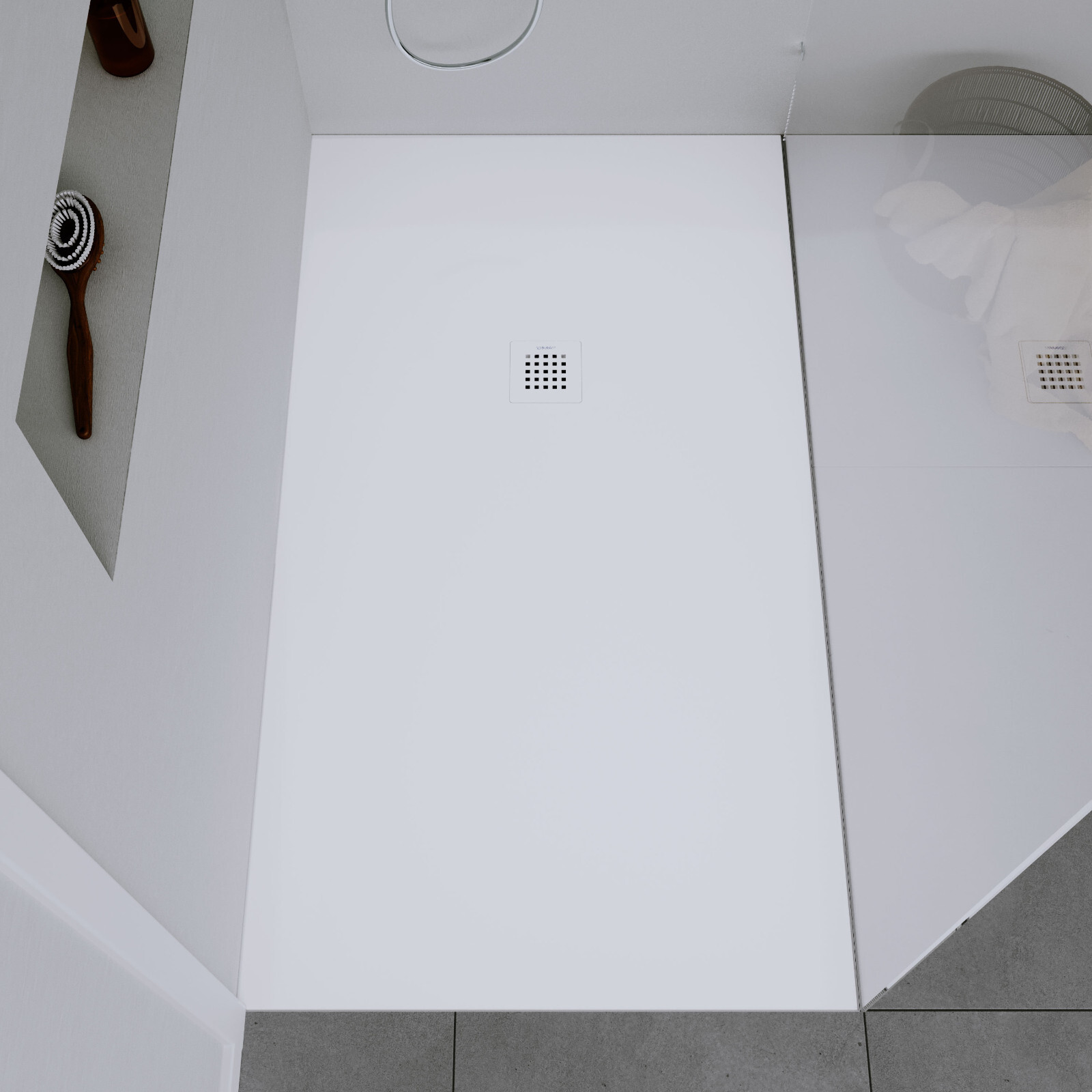 Duravit DuraBayas Duschwanne Duschtasse Mineralguss 160cm Farbe ...