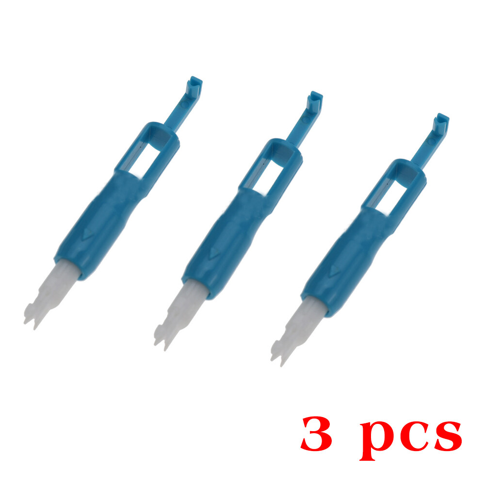 3 pieces Sewing Needle Inserter Threader Threading Tool for Sewing ...