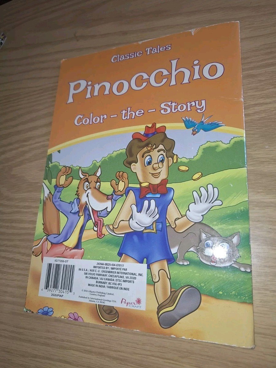 Coloring Pinocchio 150+ Pinocchio Drawing Stock Photos, Pictures