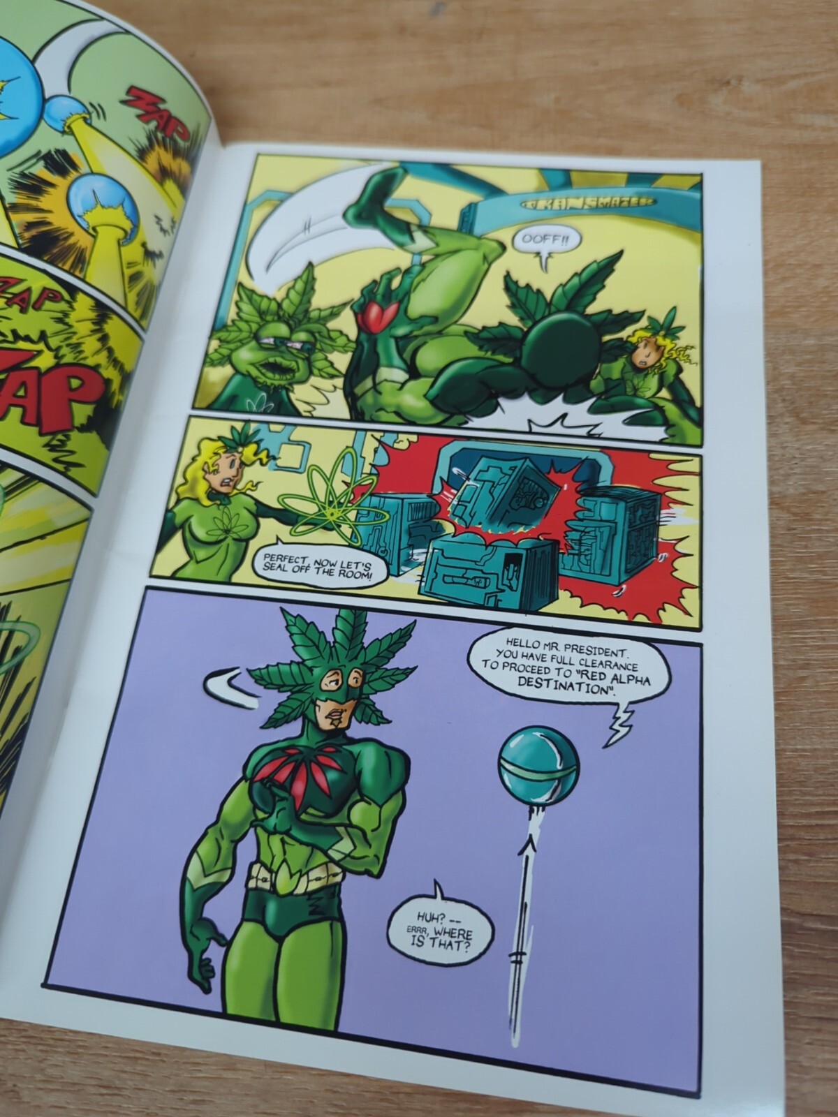 Henry Hemp Vs The Spider-mite-Men From Mars Comic #3 Mike Tucker 2015 ...
