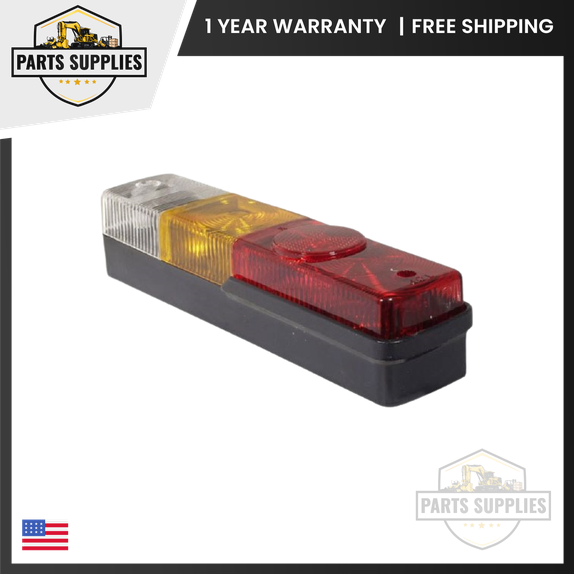 4949715 Rear Lamp 12V for Tusk-AC Forklift Red Amber Red Bulb Colors | eBay