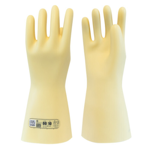 CATU Electrical Insulating Rubber Gloves 500V AC Insulated Class 00 | eBay