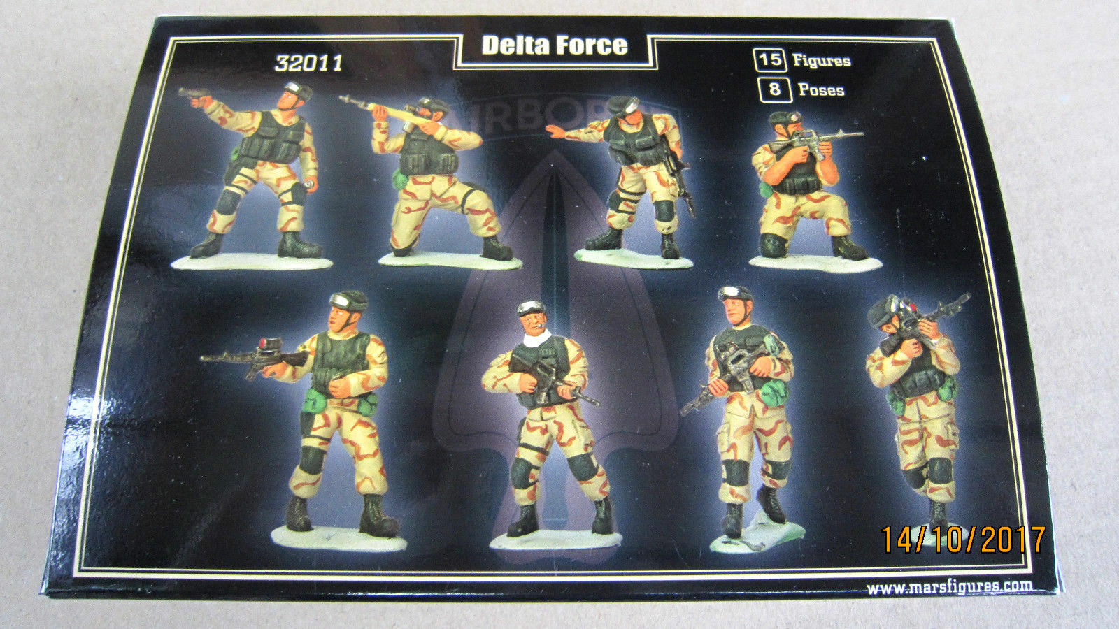Mars Figures 32011 - 1/32 Delta Force, scale plastic model kit | eBay