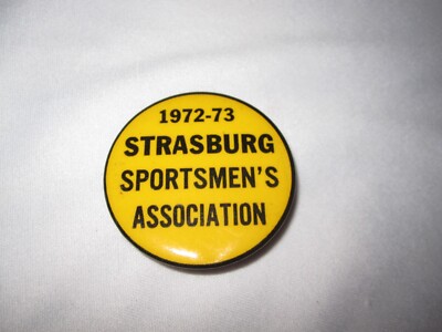 1972-73 Strasburg Sportsmen's Association Pinback Button | eBay