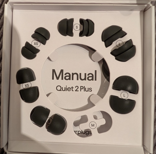 Loop Quiet 2 Plus Noise Reduction Sleep Earplug - TIPS ONLY - 6 PAIRS ...