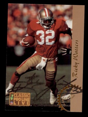 SIGNED 1993 CLASSIC PRO LINE LIVE LIMITED PRINT #LP11 RICKY WATTERS ...