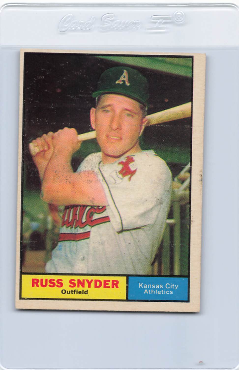 1961 Topps #143 Russ Snyder Orioles EX/MT *DA-C5383 | eBay