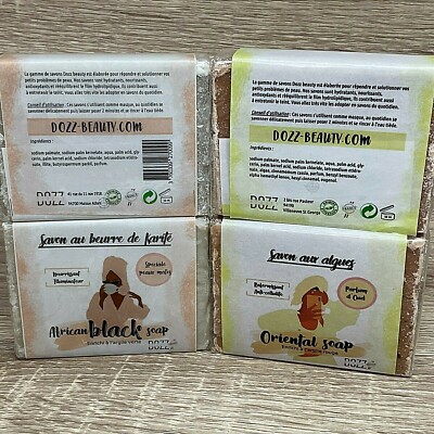 lot 4 savons DOZZ BEAUTY Anti cellulite oriental et nourrissant African ...