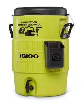 IGLOO 5 GALLON HANDWASH SANITISER STATION SPORTS WORKPLACE WATER ...
