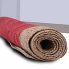 Jute Rug Rectangle Natural Braided Floor Rug Various Size Red Area ...