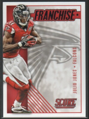 Julio Jones 2016 Score Franchise #25 Atlanta Falcons Alabama Crimson ...