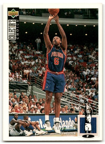 1995-96 Upper Deck Collector's Choice Basketball Card Terry Mills #138 ...