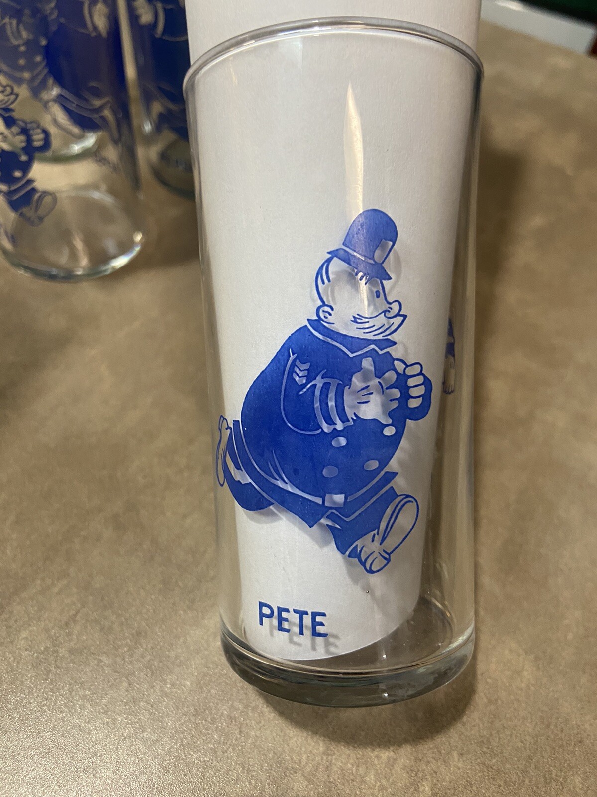 Original 1940's Libbey Pepsi Pete Keystone | Grelly USA
